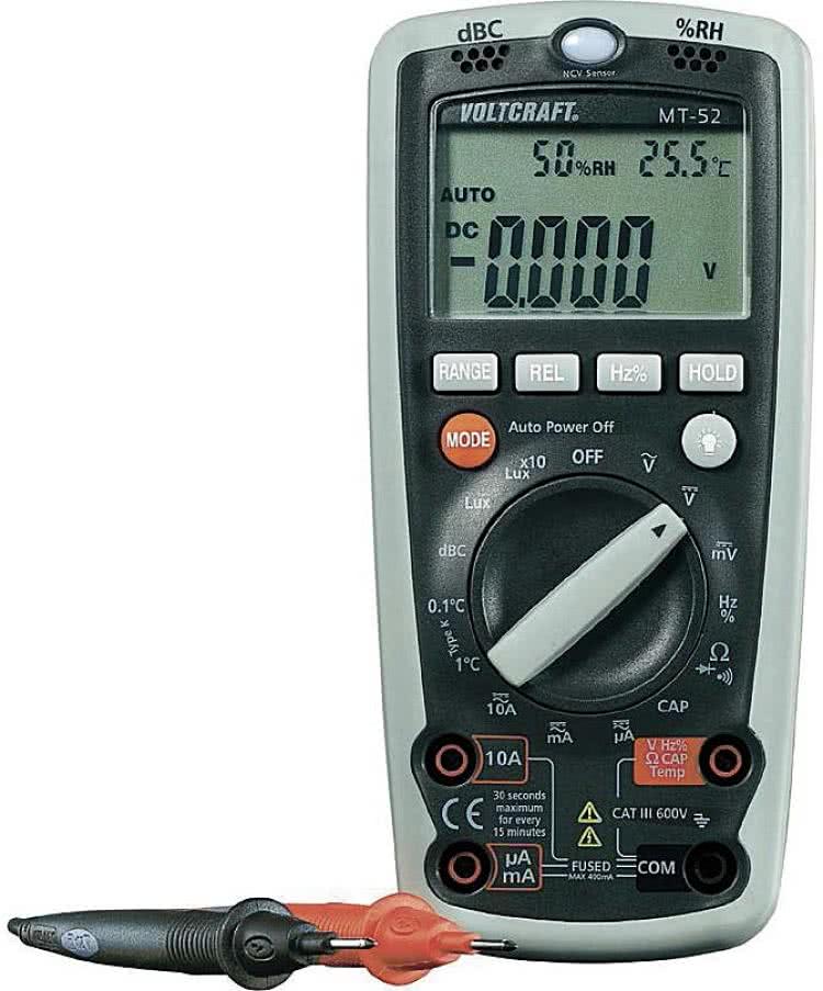 Multimetr Voltcraft MT-52. Pięć funkcji pomiarowych w jednym | EP.com.pl