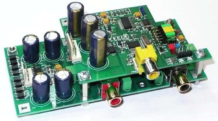 Przetwornik audio DAC z AD1955. Wysokiej jakości przetwornik DAC z ...