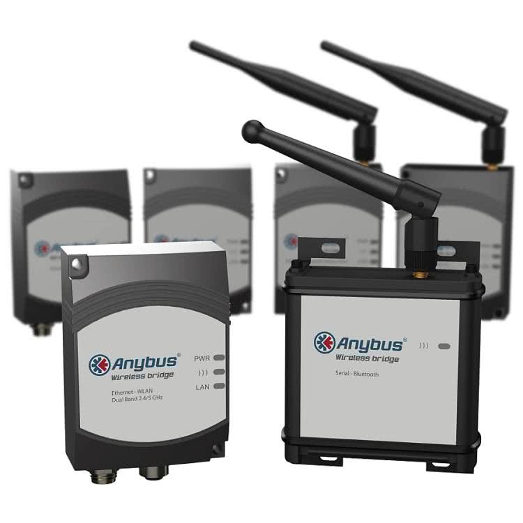 Anybus Wireless Bridge zapewnia sprawdzoną łączność bezprzewodową ...