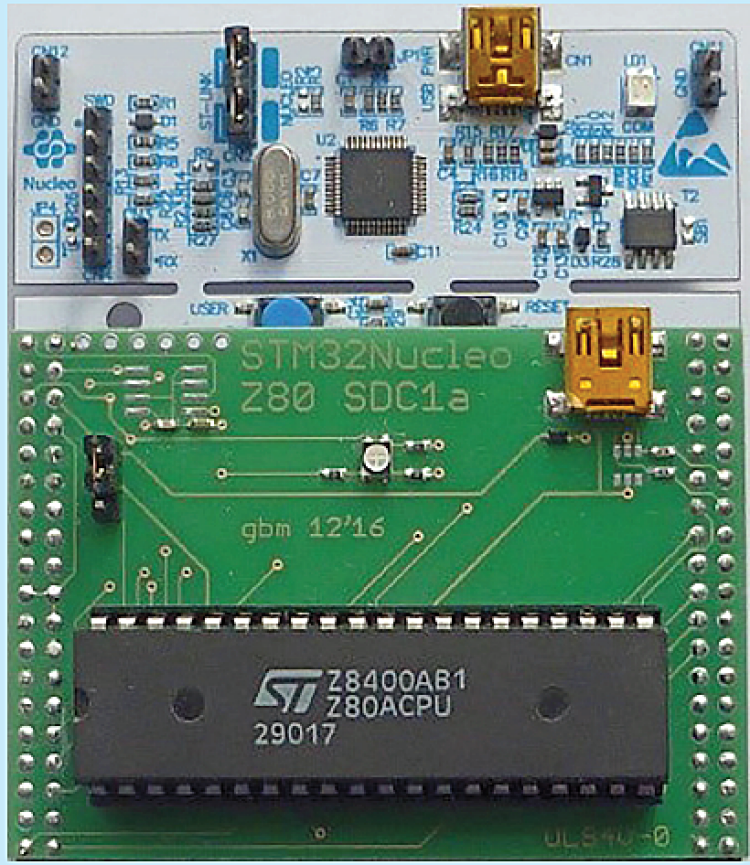SDC_One - komputer zdefiniowany programowo z klasycznym mikroprocesorem ...