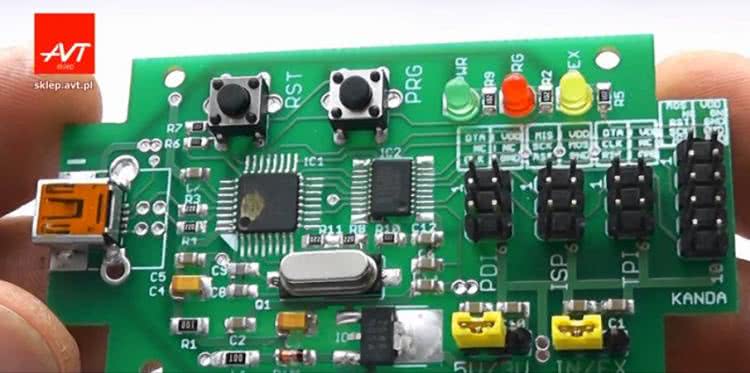 AVT5388 - PROGRAMATOR AVR KOMPATYBILNY Z AVR-ISP MKII | EP.com.pl