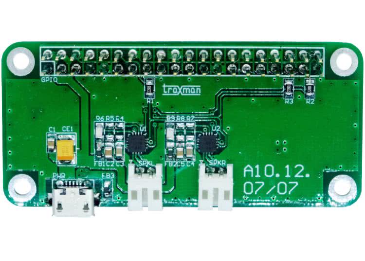 Cyfrowy wzmacniacz audio w formacie RPi Zero | EP.com.pl