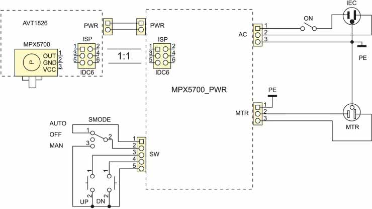 MPX5700_AIRC - Regulator ciśnienia kompresora modelarskiego | EP.com.pl