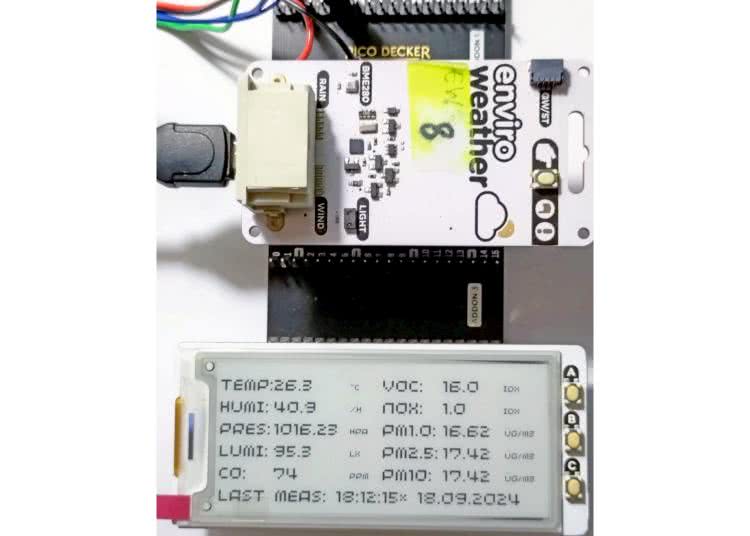 Internet Rzeczy w pomiarach środowiskowych (11). Dołączanie czujnika CO ...
